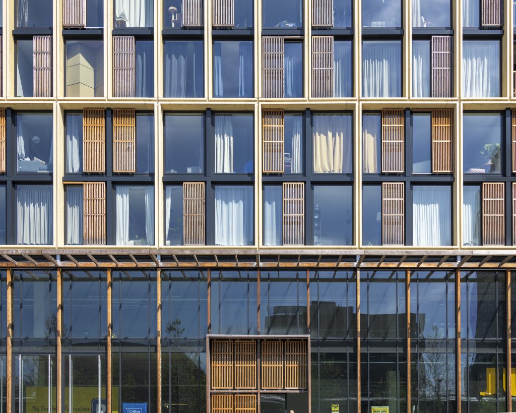 Gevelsystemen voor AMST Amsterdam, moderne woningbouw.